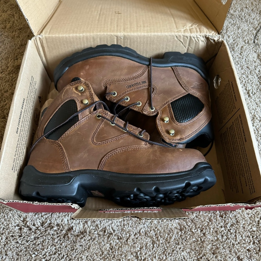 Red Wing Steel Toe/Steel Instep Men’s Work Boots, 442… - Gem